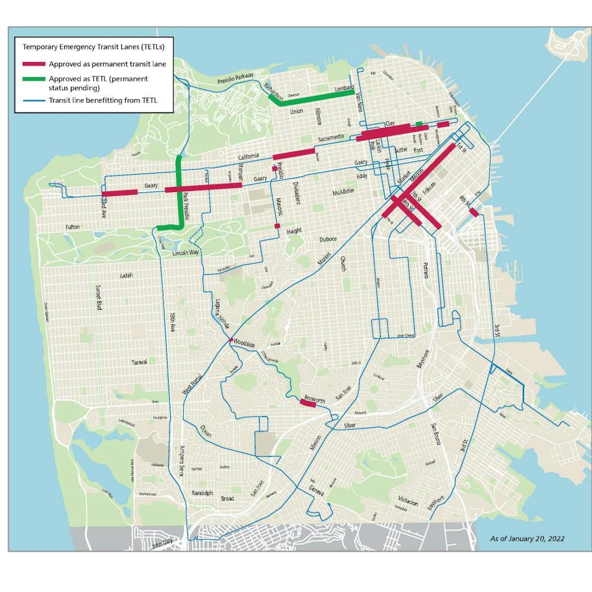Benefits of SFMTA’s temporary transit lanes made permanent | Mass Transit