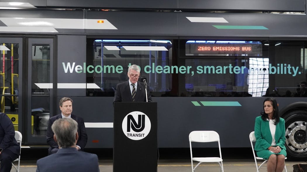 NJ Transit completes installation of bus charging infrastructure for ...