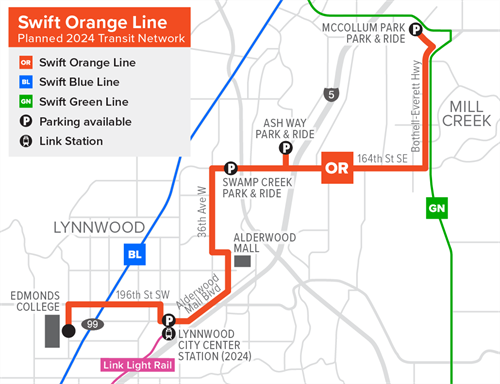 Community Transit and partners celebrate start of Swift Orange Line ...