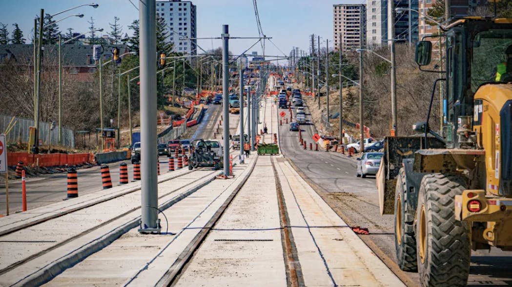 Track installation marks major advancement for Finch West LRT project ...