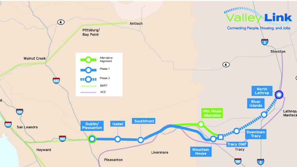 First phase of Valley Link Rail Project enters Project Development of ...
