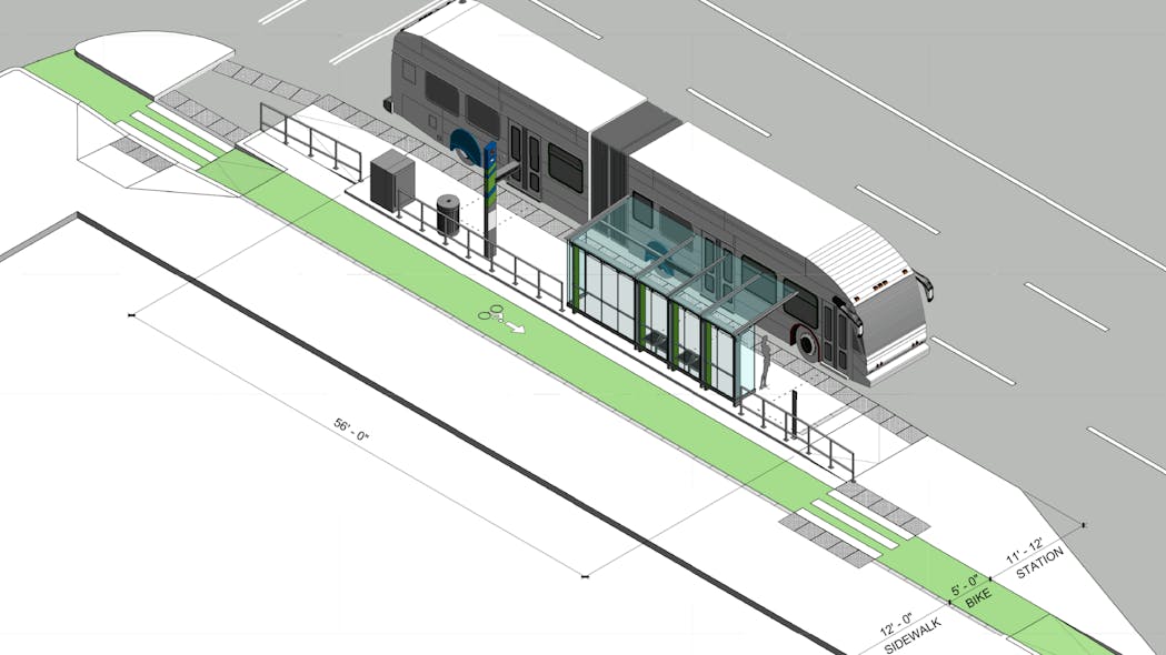 TriMet riders to begin using a new type of bus station along Division ...