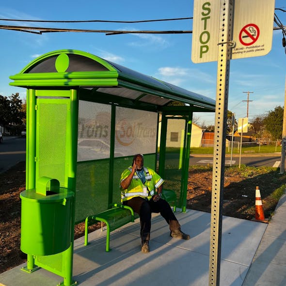 UC Davis students design Soltrans bus stop landscape | Mass Transit