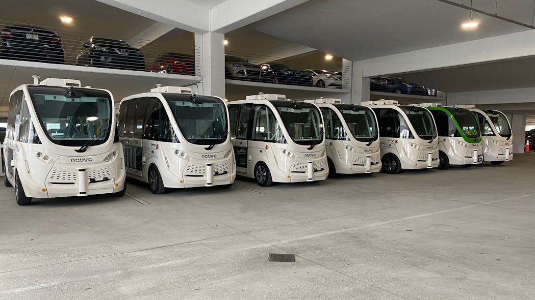 Beep purchases eight AV shuttles from Navya | Mass Transit