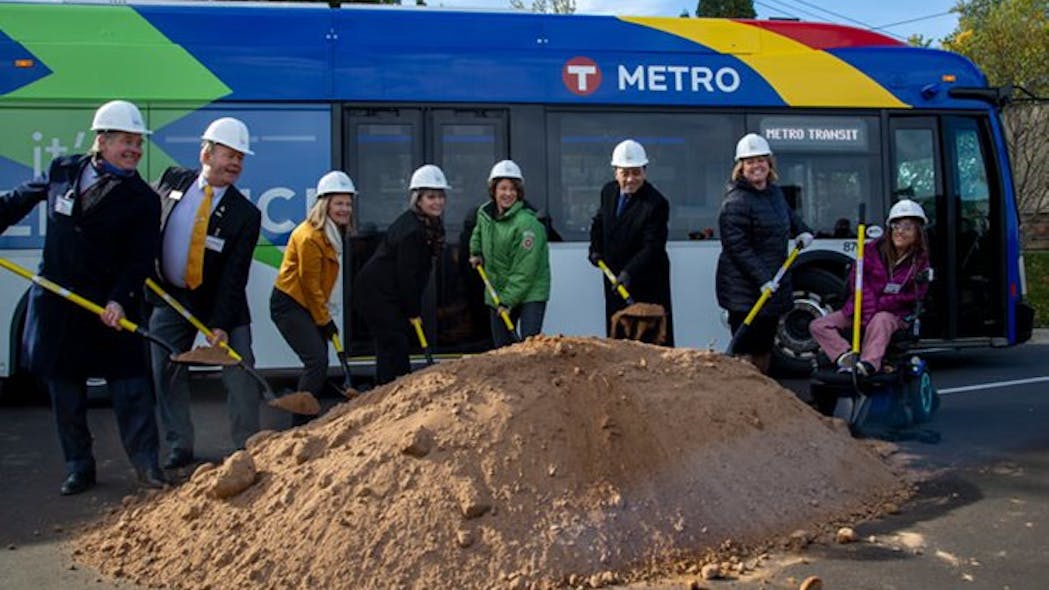 Metro Transit breaks ground on METRO Gold Line BRT | Mass Transit