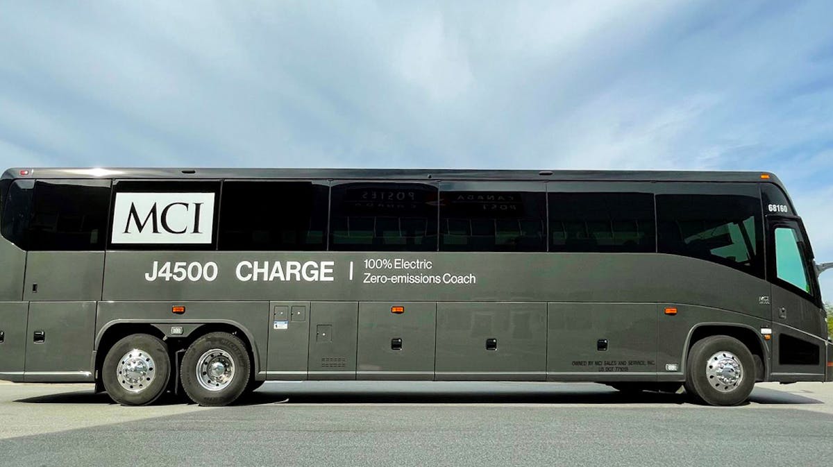 Motor Coach Industries delivers first J4500 CHARGE 45-foot coaches ...