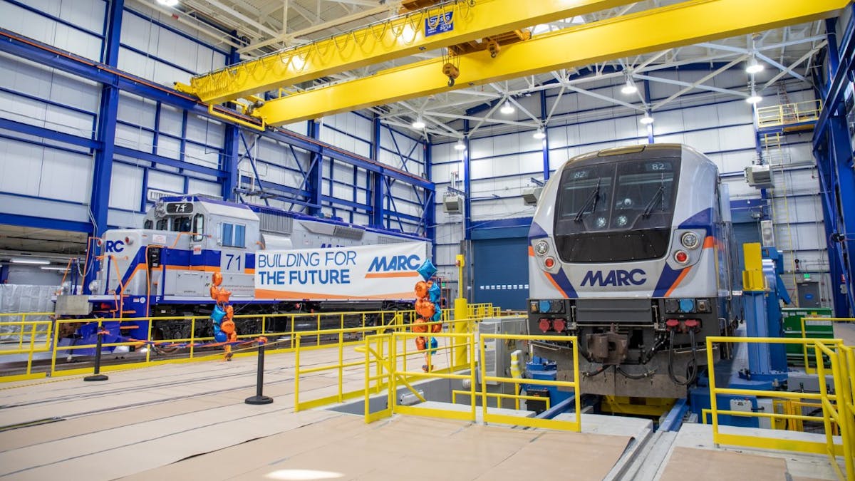 MDOT MTA cuts ribbon on MARC maintenance facility | Mass Transit