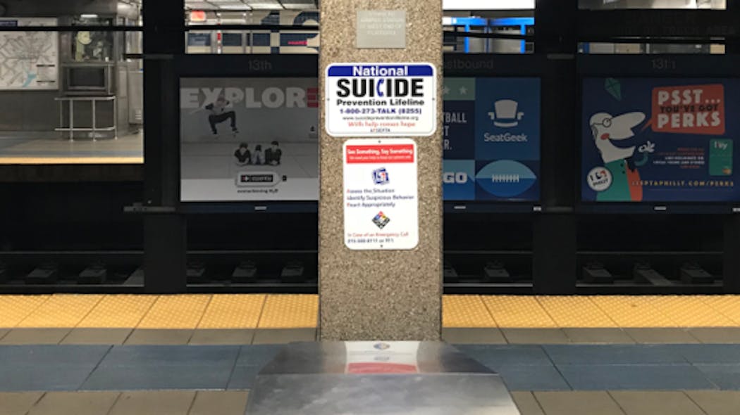 FTA issues safety advisory recommending suicide prevention signage and ...