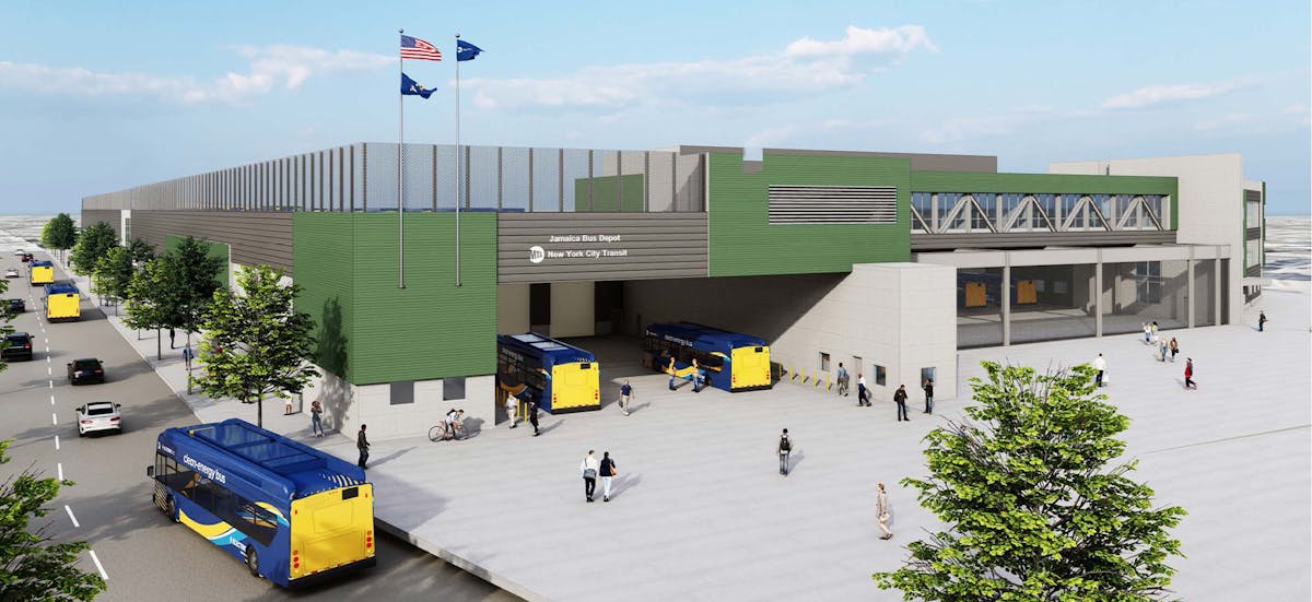 STV will design new MTA Jamacia bus depot alongside Skanska | Mass Transit