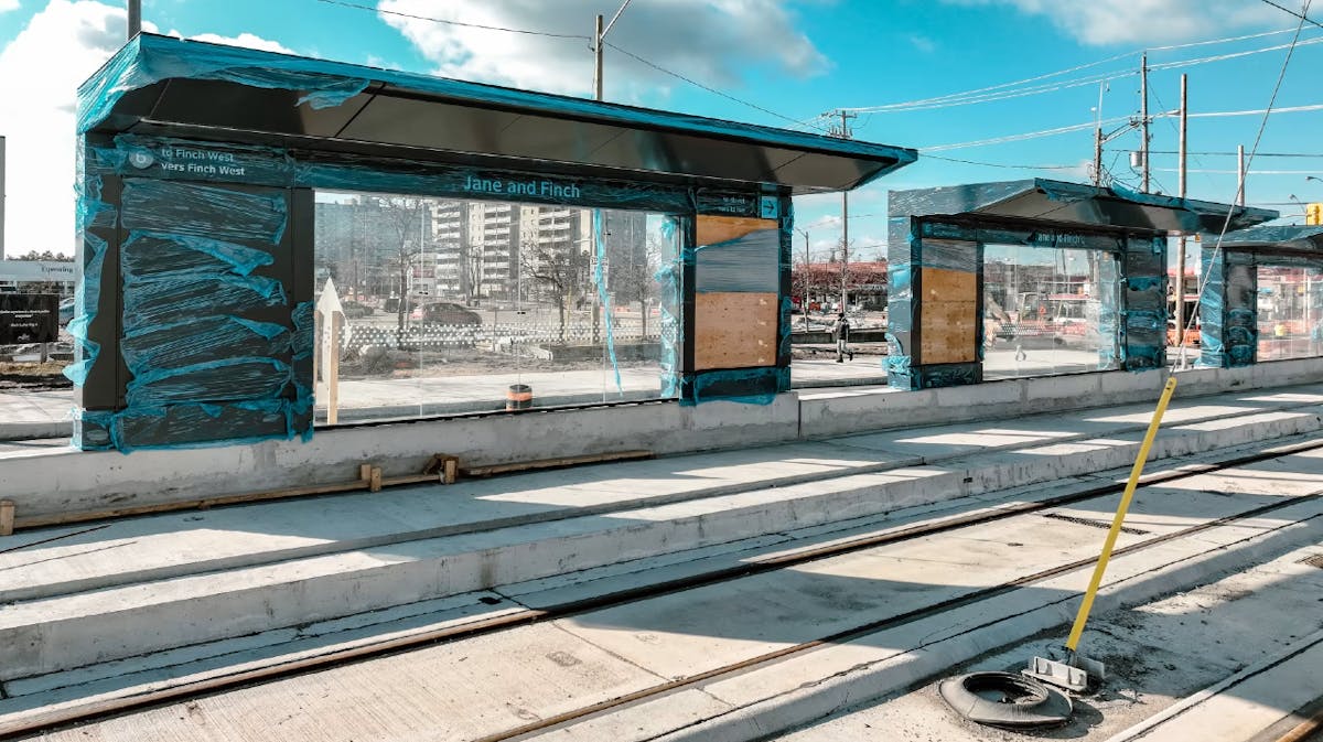 Metrolinx marks substantial progress on Finch West LRT project | Mass ...