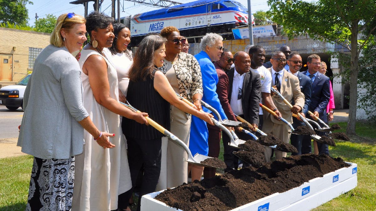 Metra breaks ground on project to renovate three stations on Metra ...