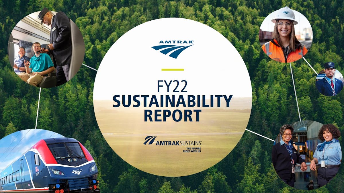 Amtrak releases FY22 Sustainability Report | Mass Transit
