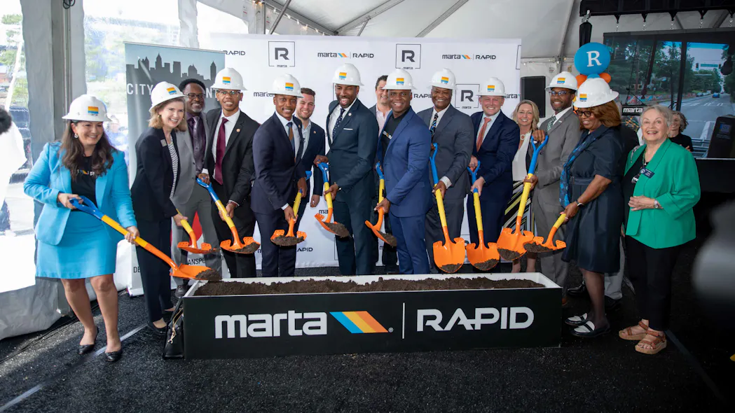 MARTA, Atlanta break ground on region’s first BRT line | Mass Transit