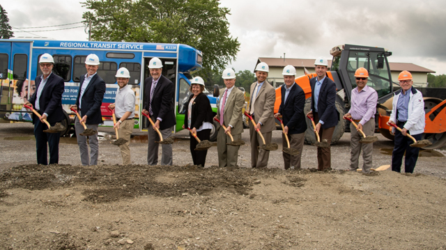 Rochester RTS breaks ground on new bus maintenance facility | Mass Transit