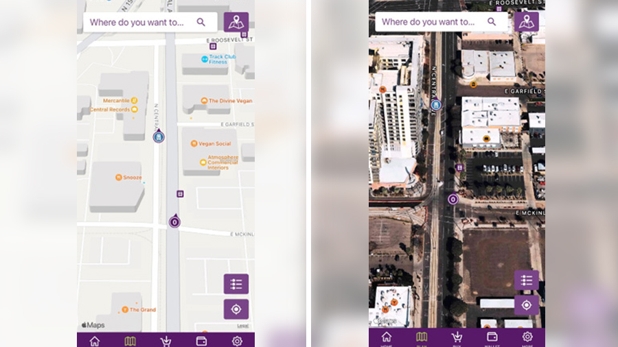 Transit agency app developments: MDOT/MTA, Valley Metro and UP Express ...