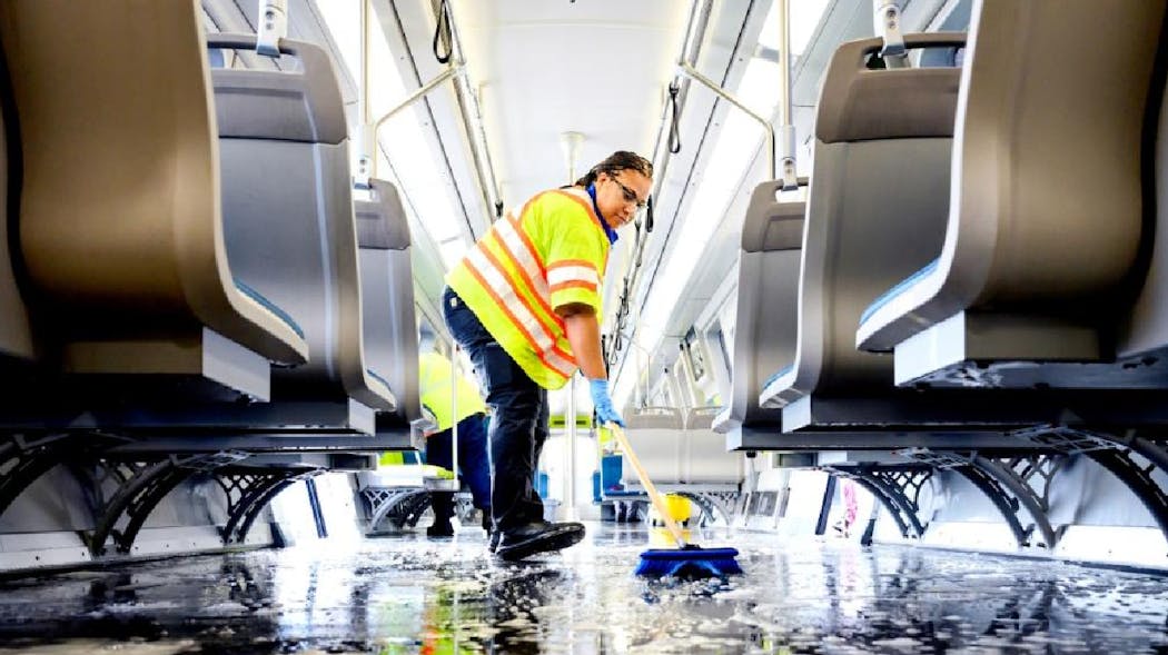 BART gets its scrub on: BART trains now deep-cleaned twice as often ...