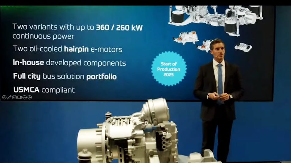 ZF's AxTrax 2 LF electric axle for city buses to hit show floor at APTA ...