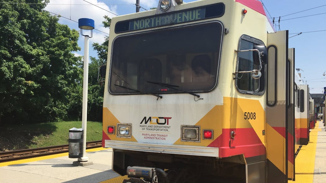 MDOT MTA resumes light-rail service | Mass Transit