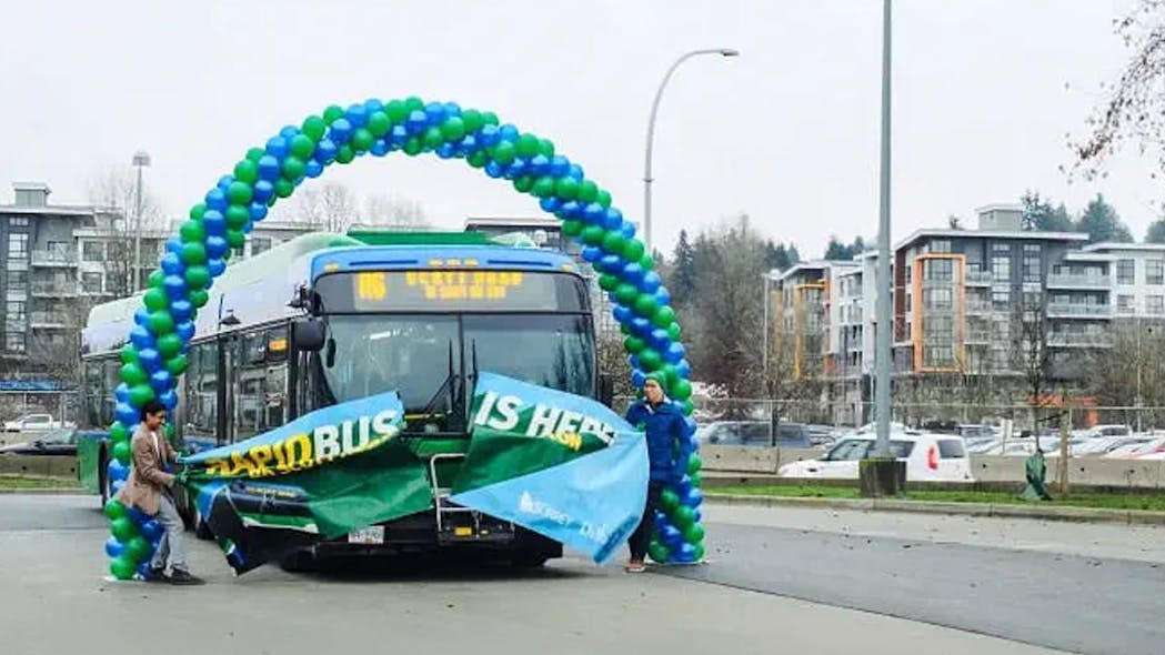 TransLink launches R6 Scott Road RapidBus | Mass Transit