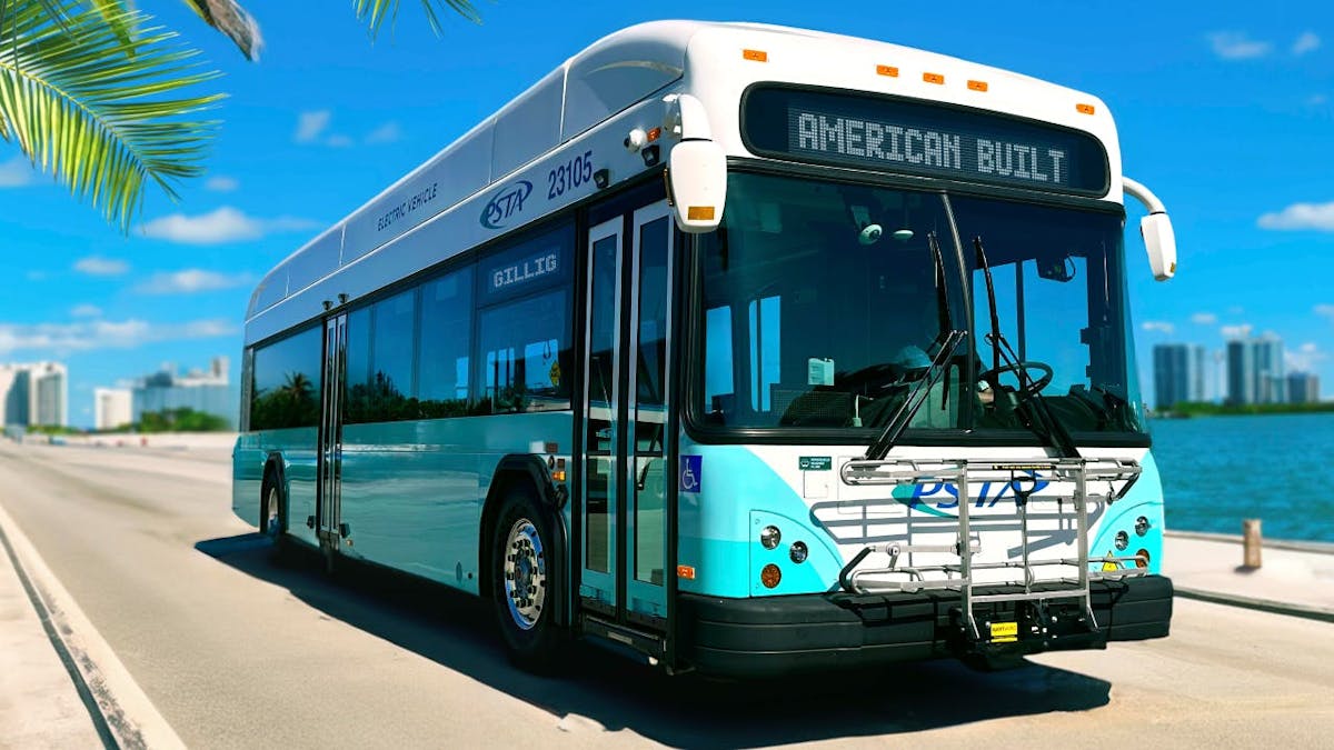 GILLIG introduces six BEBs to PSTA | Mass Transit