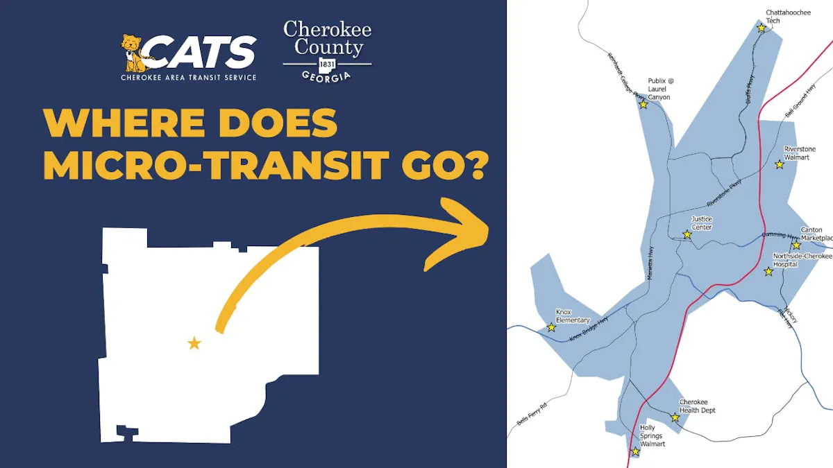 Cherokee Area Transit Service rebrands, launches microtransit service ...