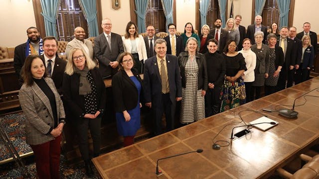 Michigan state Reps. Jason Morgan and Mike McFall form bipartisan ...