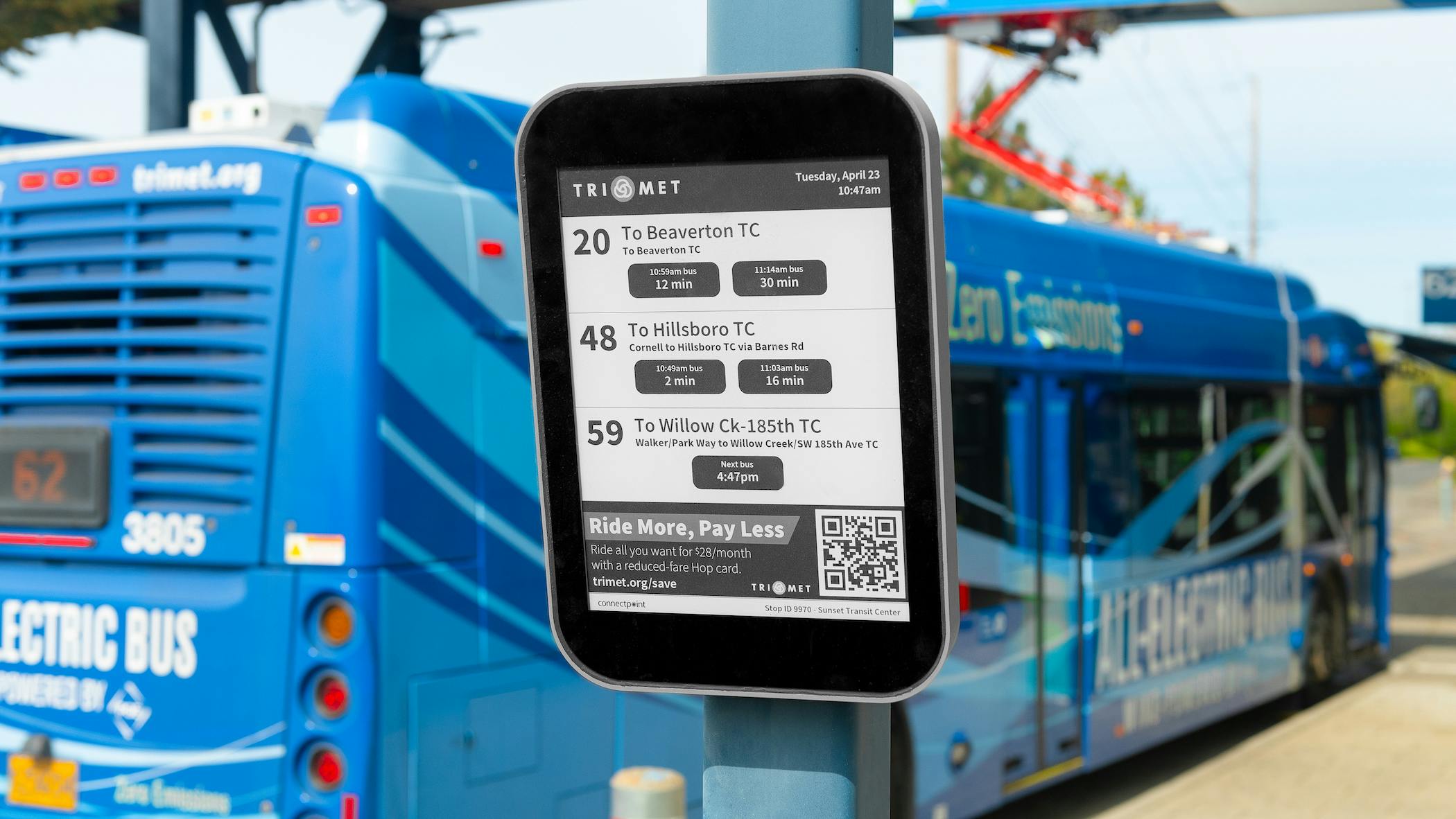 TriMet extends partnership with Connectpoint® for continued signage and ...